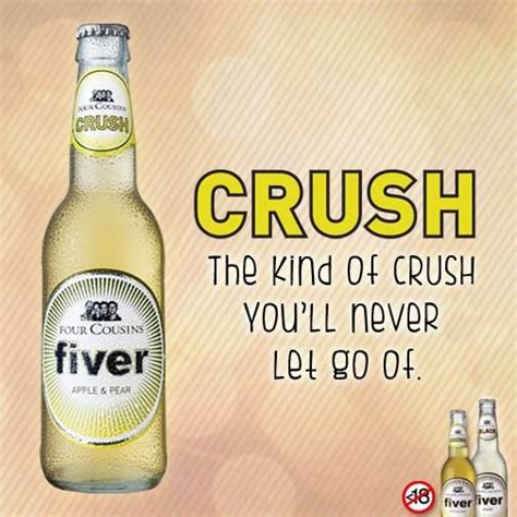 Cuzzies Do You Have A Crush Fcfiver Fizz Quotes Crush Drink Logo