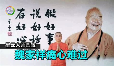 星云大师圆寂 魏家祥深感痛心及难过 柔佛圈