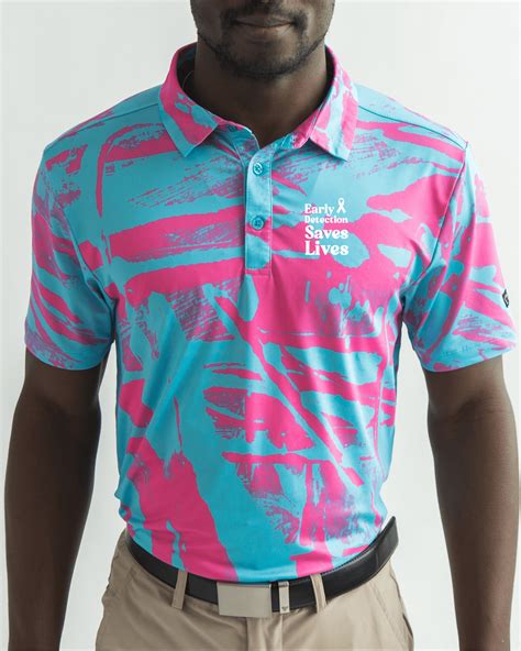 Bubbilicious Polo Cancer Awareness Edition Yatta Golf