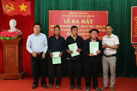 Pả Vi Ra Mắt Các Dòng Họ Tự Quản Về Antt Gắn Với Xóa Bỏ Hủ Tục Lạc Hậu