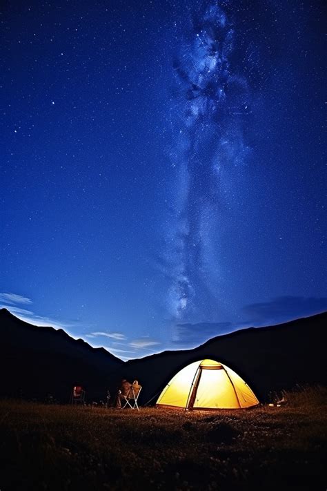 여름 밤에 텐트 식사 텐트 별이 빛나는 하늘 배경 배경 화면 및 일러스트 무료 다운로드 Pngtree