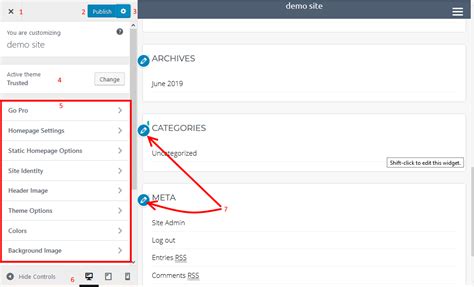 How To Use Wordpress Live Customizer To Customize A Wordpress Website