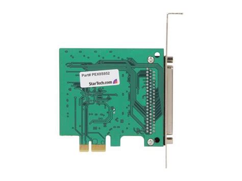 StarTech Com Port Native PCI Express RS Serial Adapter Card With UART Model PEX S