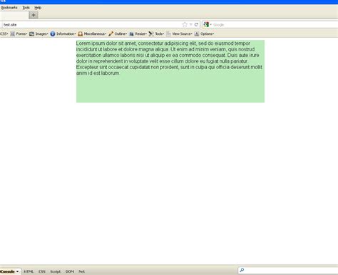 Html Disproportionate Font Sizing In Android Browser Sdk Emulator
