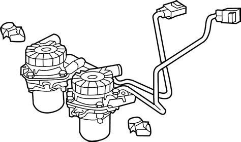Toyota Tundra Secondary Air Injection Pump Right 176100s030