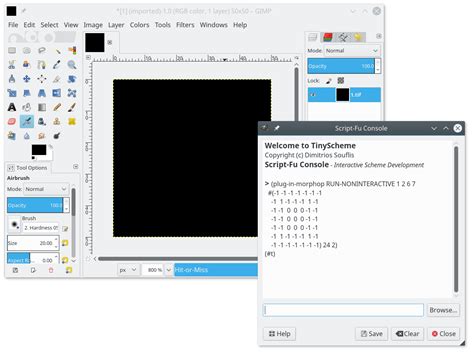 Scheme Passing An Array To A Gimp Module Via Script Fu Stack Overflow