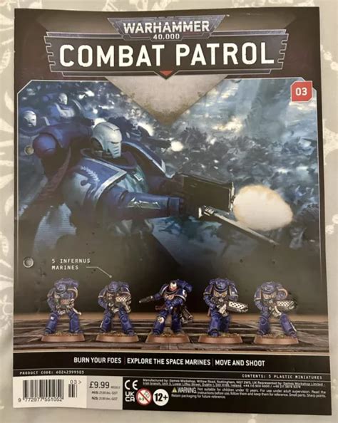 Warhammer 40k Combat Patrol Hachette Magazine Issue 3 Magazine Only No