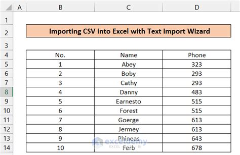 How To Fix CSV File In Excel 5 Common Problems ExcelDemy