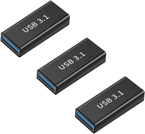 Jp Yffsfdc Usb C メス To Usb A メス 変換アダプタ Type C メス Type A メス 中継アダプタ Usb3 2 Gen2 変換