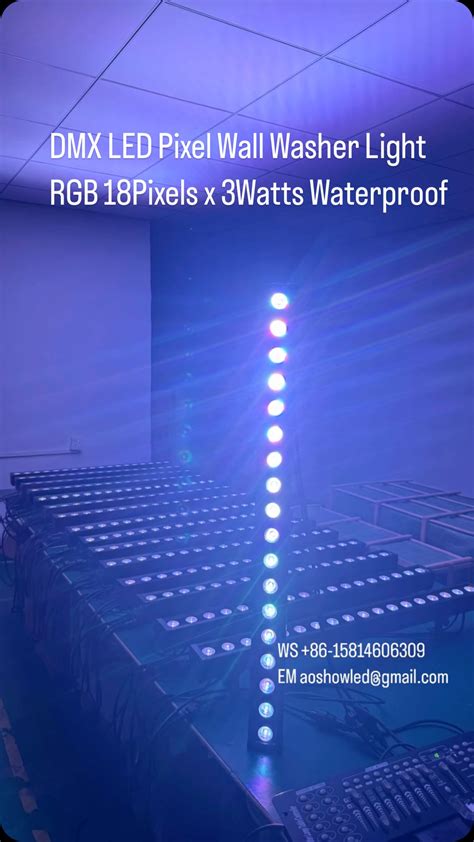 Aoshowled Concert Lighting Waterproof Led Strobe Bar Light Dmx Rgbw