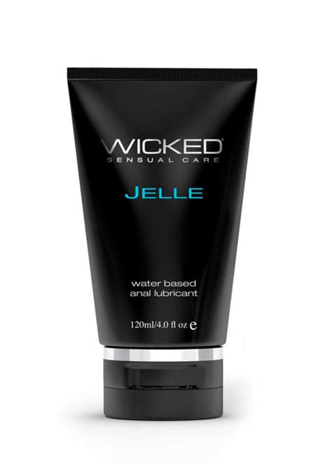 Wicked Jelle Anal Lube 120ml By Wicked Sensual Care Peaches And Cream