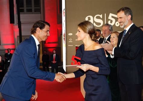 Queen Letizia And King Felipe Attended Anniversary Celebrations Of AS Newspaper
