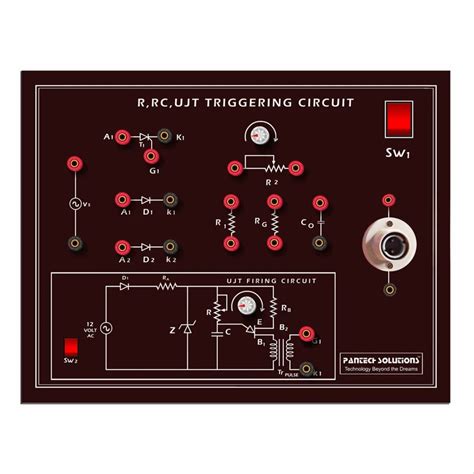 Analog R Rc Ujt Triggering Circuit Educational Trainer Kit At ₹ 13000