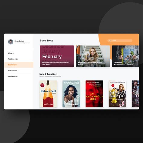 Online Book Store Uiux Design Behance