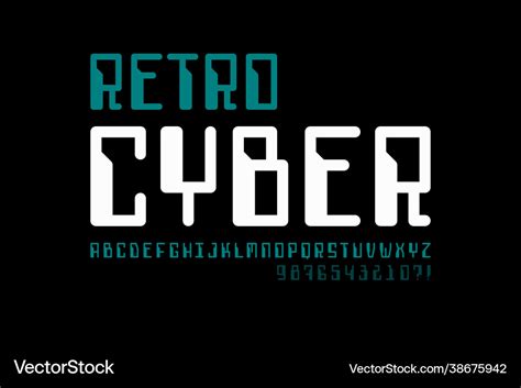 Old School Computer Font Retro Computer Font Download