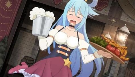 Konosuba Game For Ps4 And Switch Gets New Screenshots Showing Aqua