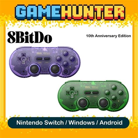 Jual 8bitdo Sn30 Pro Bluetooth Gamepad For Switch Windows Android