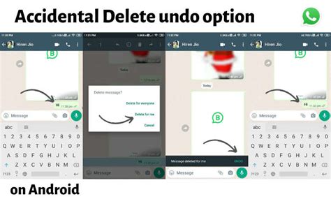 WhatsApp Releases An Undo Option To Recover Accidental Delete On Android And IOS