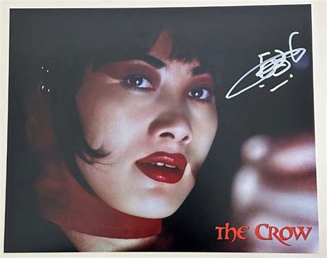 Bai Ling Original Autogramm Auf 20x25 The Crow Foto We Love Autographs