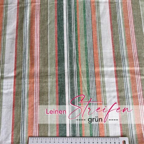 Leinen Streifen Grün ️ Freuleins