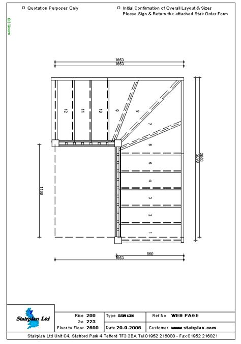 Stairs Floor Plan Dimensions Floorplans Click
