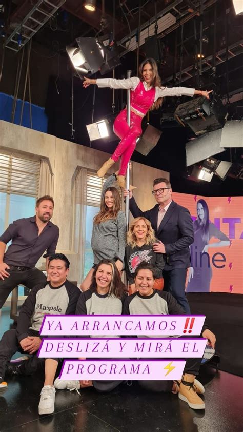 A Días De Dar A Luz Pampita Se Animó Al Baile Del Caño Caras