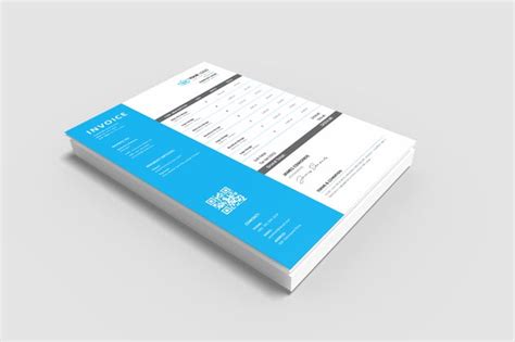 Редактируемый Шаблон счета фактуры Excel Шаблоны для печати Включая выставленный счет и