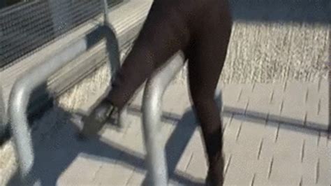 Hot Young Hungarian Woman With Big Legs In Skintight Stretch Jeans And