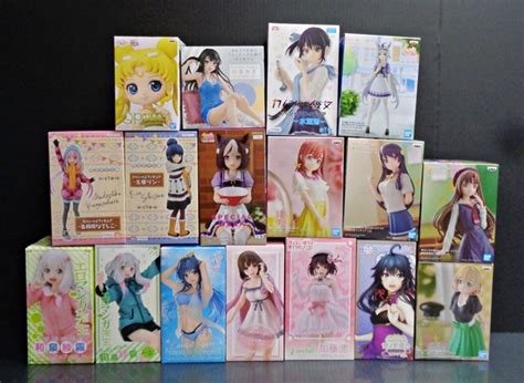未開封美少女 プライズ フィギュア まとめ 17体セット ③ ウマ娘 かのかり おさまけ エロマンガ先生 ゆるキャン他 フィギュア