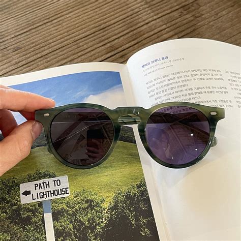 유즈풀 아뜰리에 Sunglass Useful Woodysunny Floral Pink Facebook