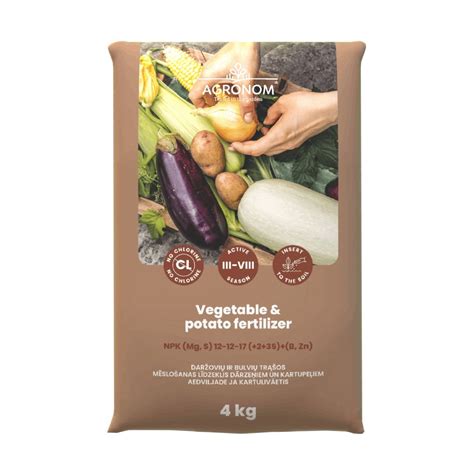 Vegetable And Potato Fertiliser 4 Kg Agronom Tested In The Garden