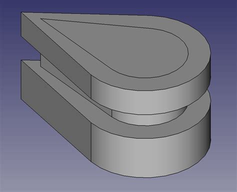 Airfoiled Rail Button