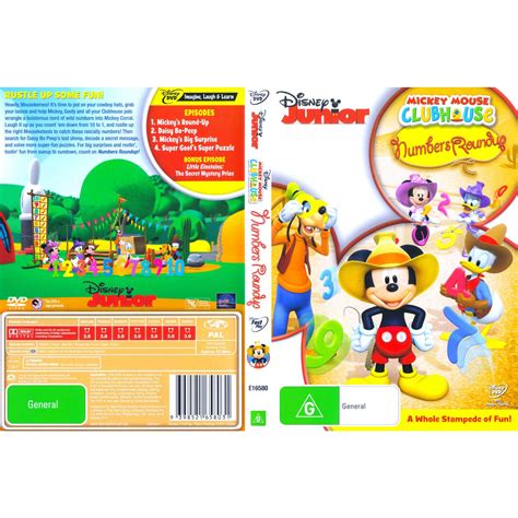 Mickey Mouse Clubhouse Numbers Roundup Dvd Menu