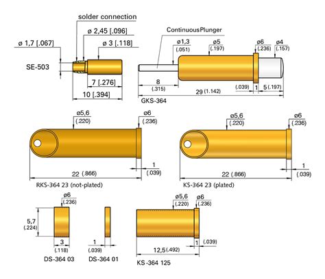 Spring Loaded Test Probe Gks N Item Ingun