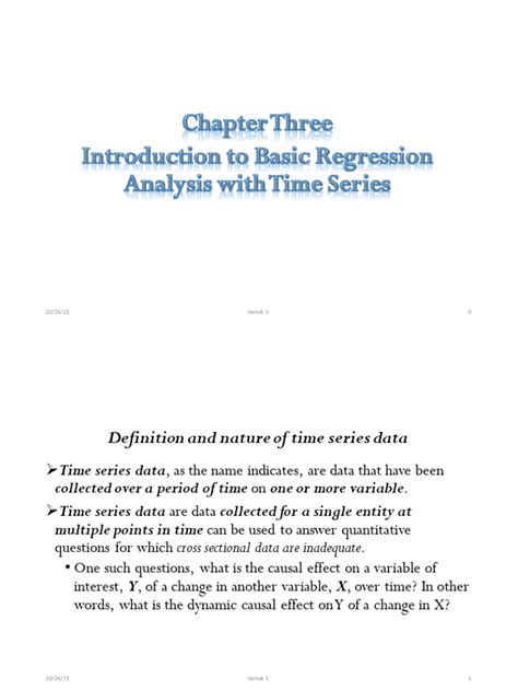 Time Series Pdf Stationary Process Statistical Theory