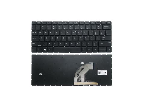 New US English Black Laptop Keyboard NO Backlit With Frame For HP ProBook 440 G6 445 G6