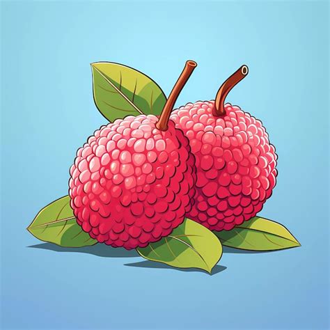 Premium Vector Lychee