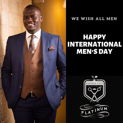 Happy International Mens Day Here Platinum By Baberia