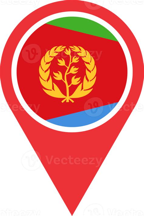 Eritrea Flag Pin Map Location PNG 22109154 PNG