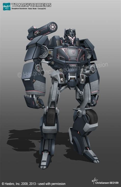 Aligned Continuity Soundwave Concept Art From Ken Christiansen