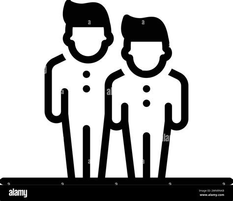 Brother Relation Stock Vector Images Alamy