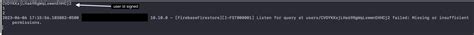 Swift Secure Rules In Firestore Wont Work When Run My Ios App