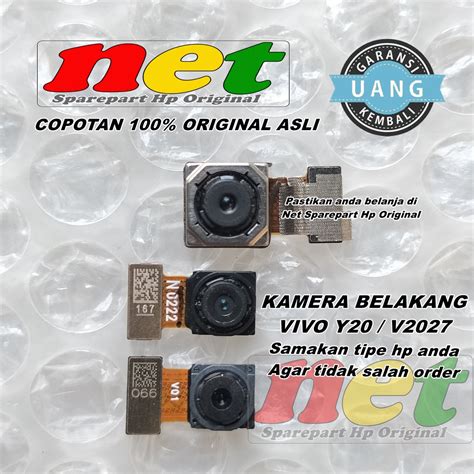 Jual KAMERA BELAKANG VIVO Y20 VIVO V2027 ORIGINAL COPOTAN Shopee Indonesia