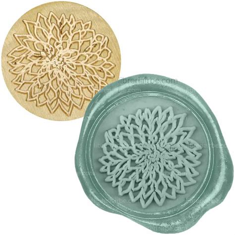 Cabezal De Cobre Para Sellos Con Lacre Estampado En Cera IBI CRAFT