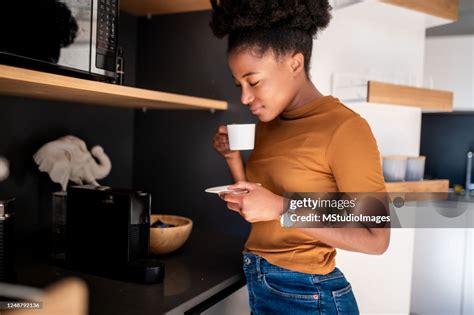 Theres Nothing Like The Smell Of Coffee In The Morning High Res Stock