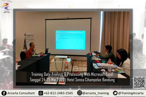 Training Data Analysis And Processing With Ms Excel Pt Bank Indonesia