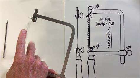 Metals Load Saw Blade Into Saw Frame Youtube