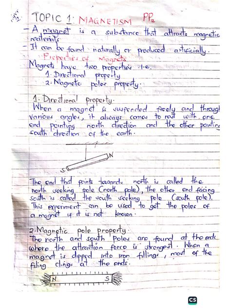 Physics Form 2 Notes Handwritten Pdf