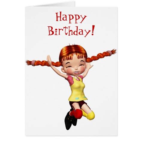 Naughty Girl Greeting Card Zazzle