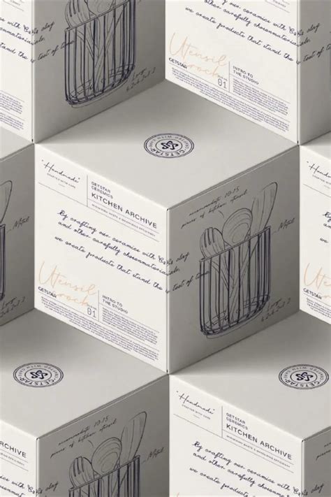 Luxury Elegant Minimal Vintage Natural Tea Brand Packaging Theory Of